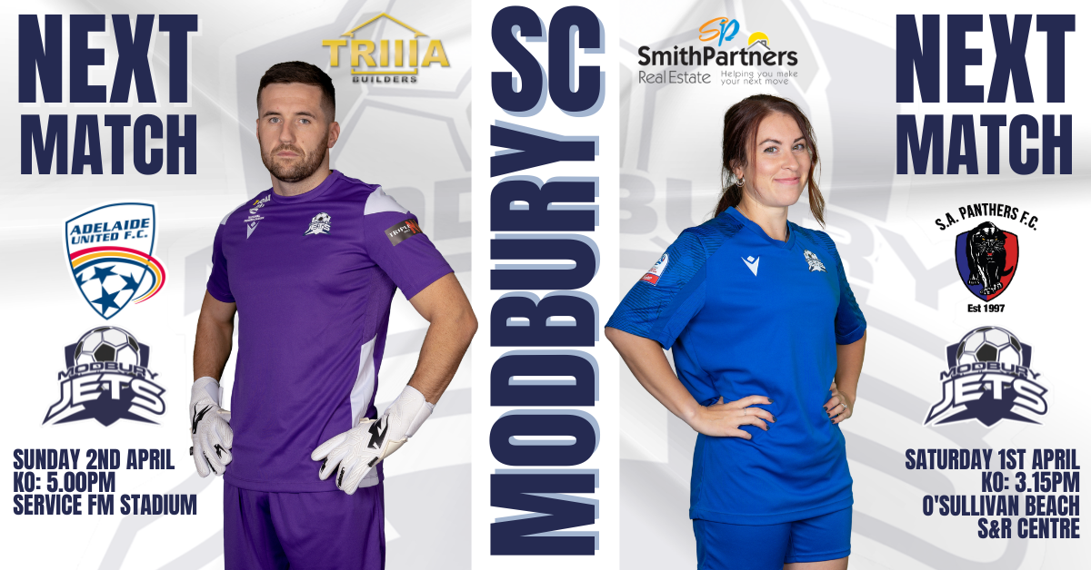 NEXT MATCH | Modbury Soccer Club